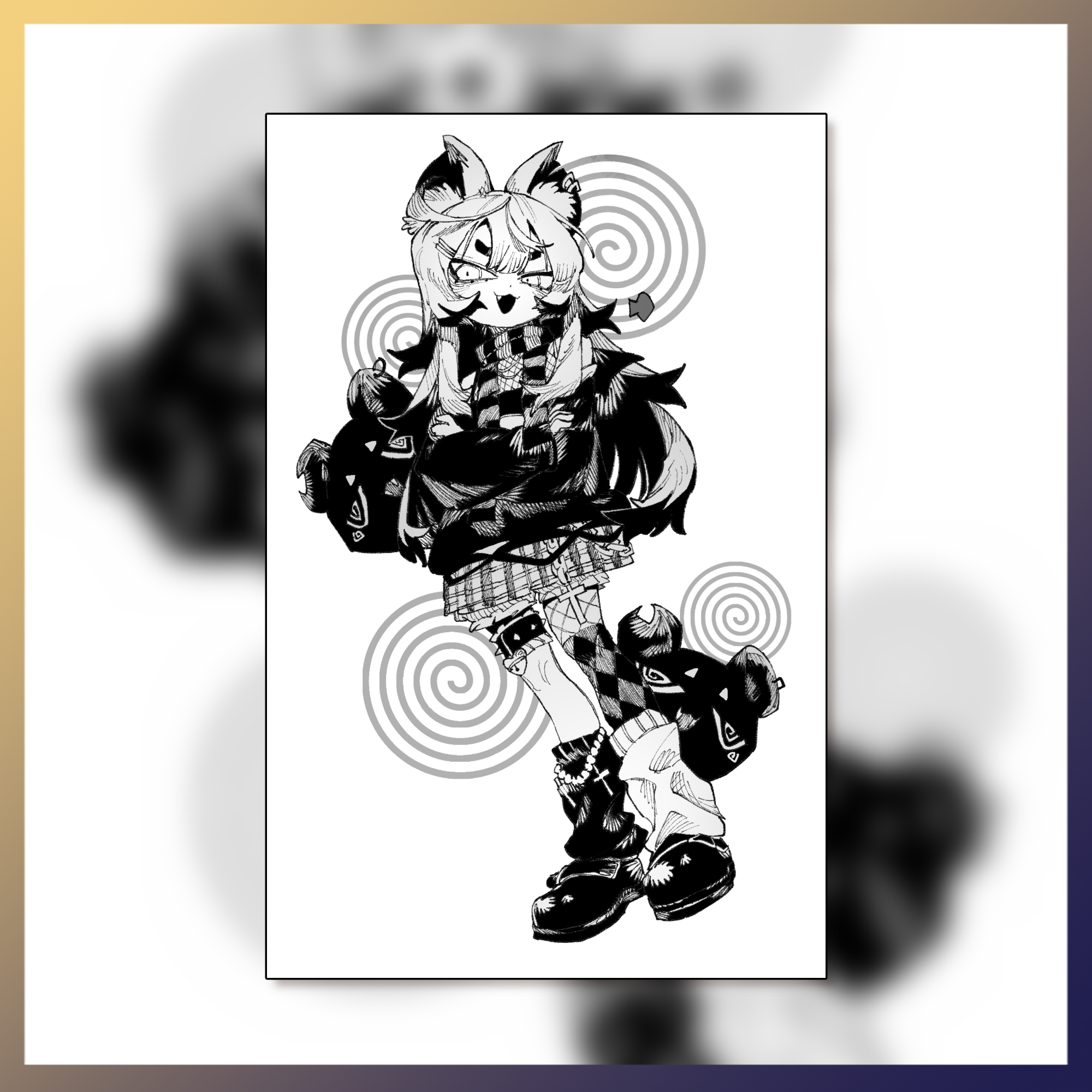 Ekkomori 11x17" Poster – V-Oshi