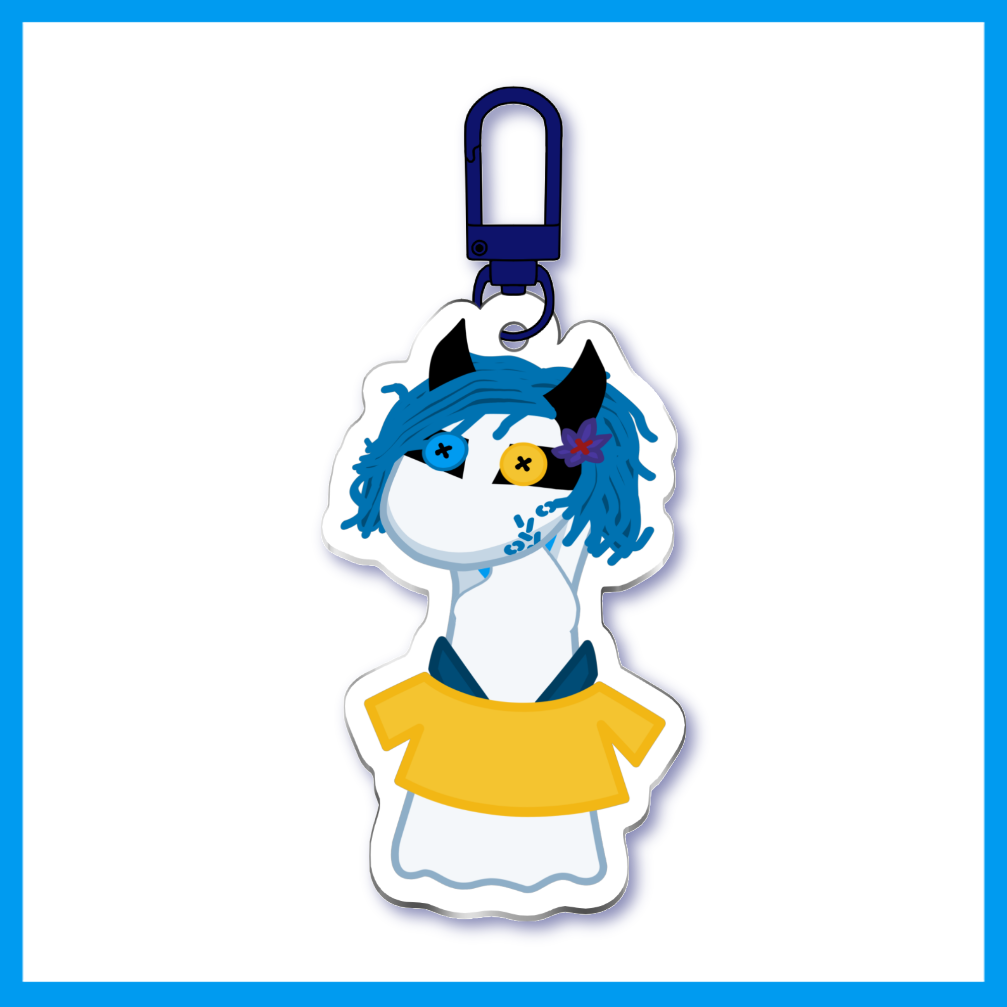 Lady Saffron Keychain – V-Oshi