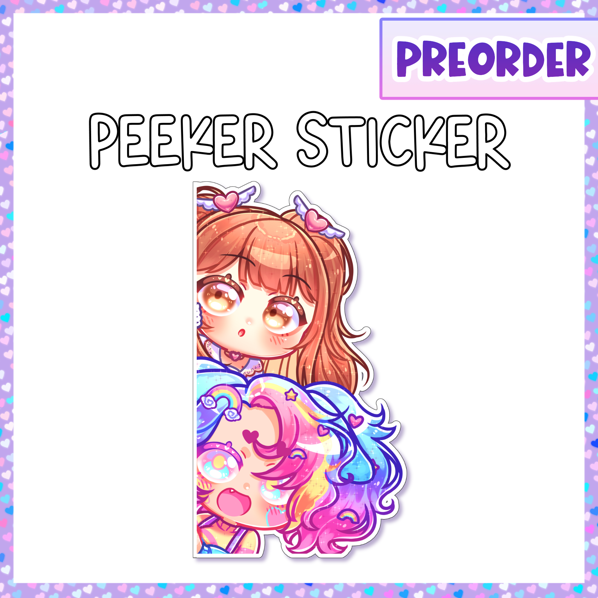 Super Melody Peeker Sticker [PREORDER] – V-Oshi