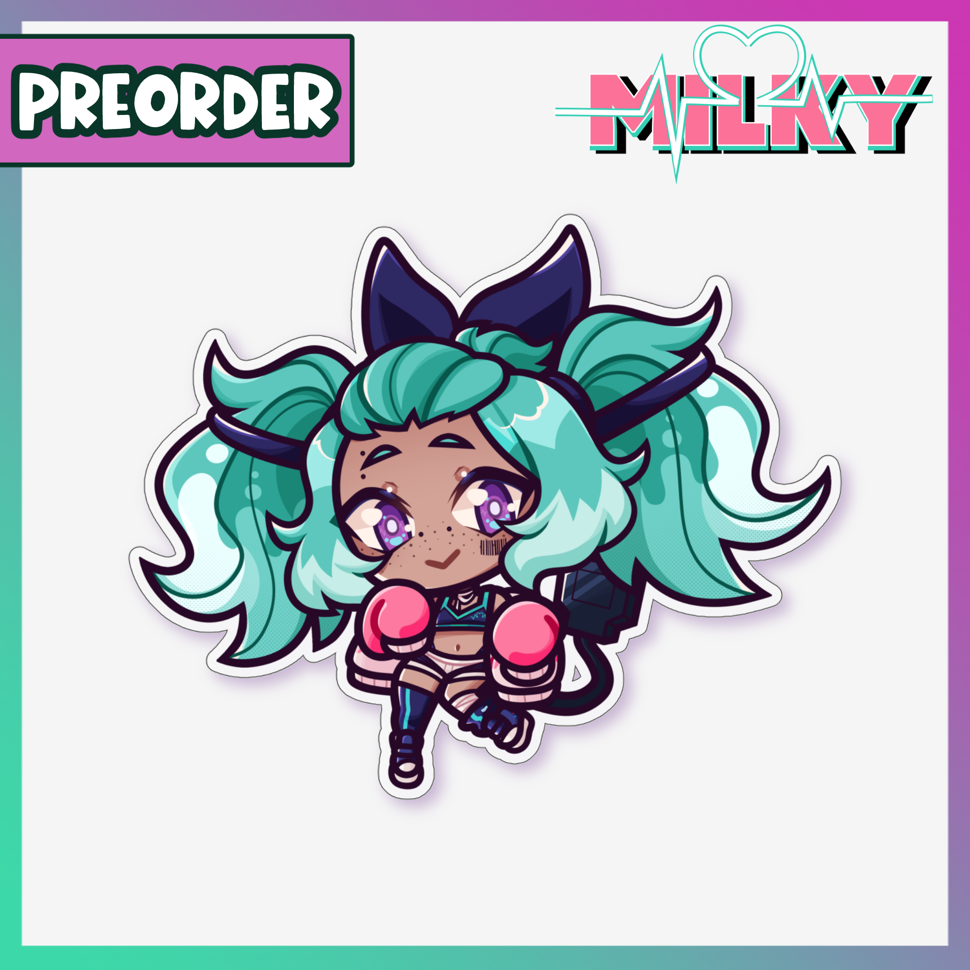 Milky Chibi Sticker [PREORDER] – V-Oshi