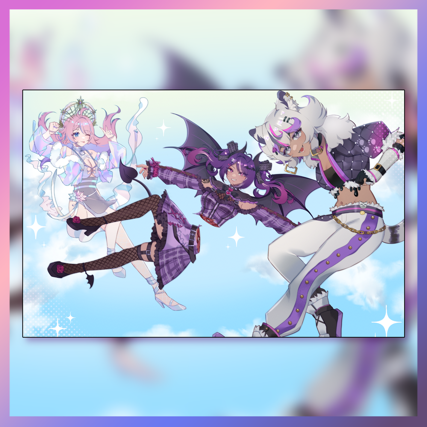 Sky-High Dropouts 17x11" Poster – V-Oshi