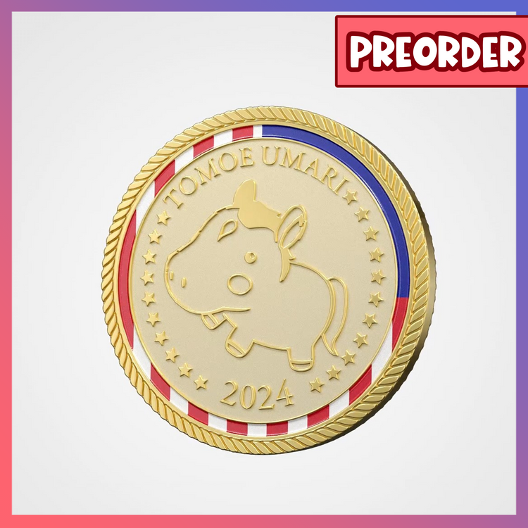 Tomoe Umari Challenge Coin [PREORDER] – V-Oshi