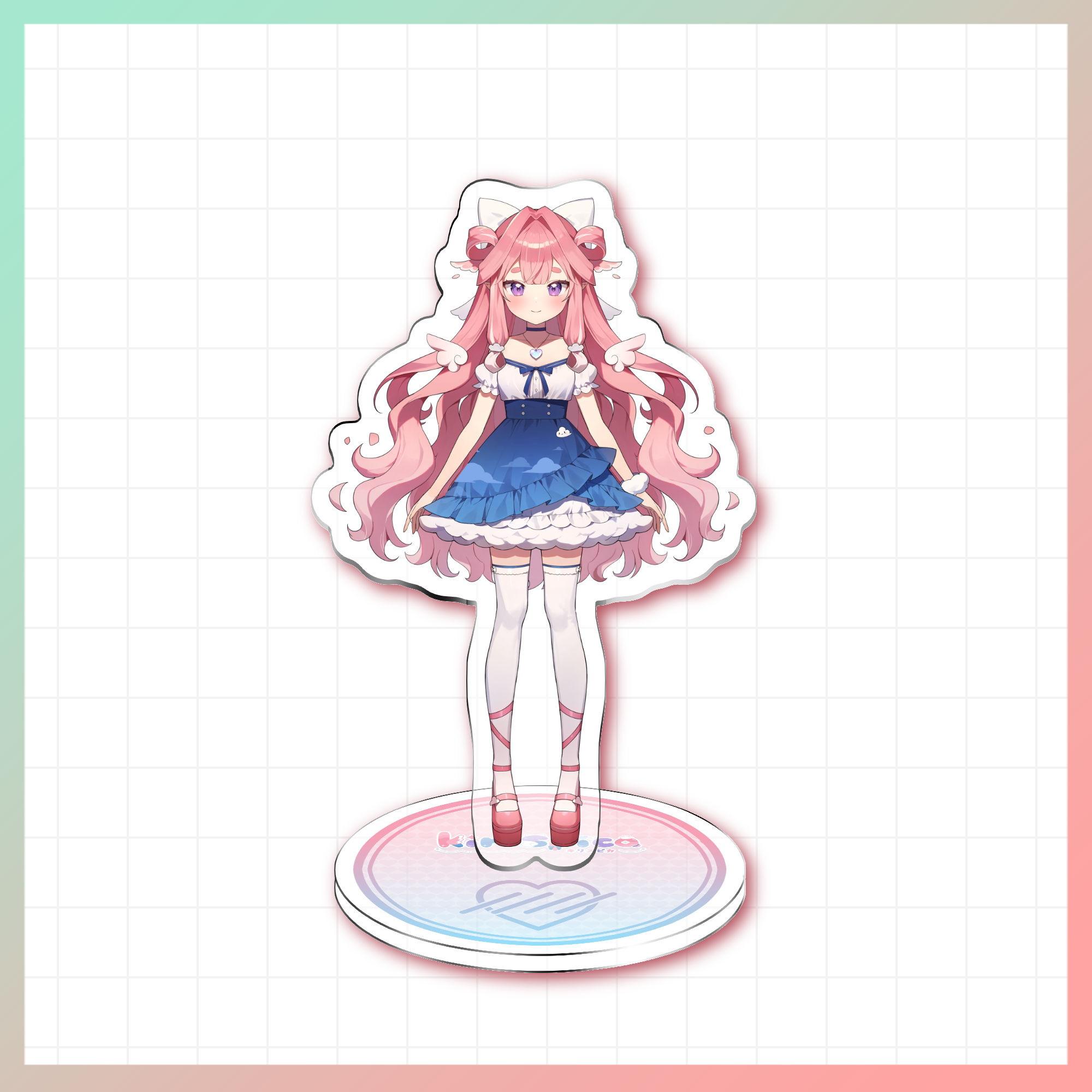 V-Dere Kirispica Model Standee – V-Oshi