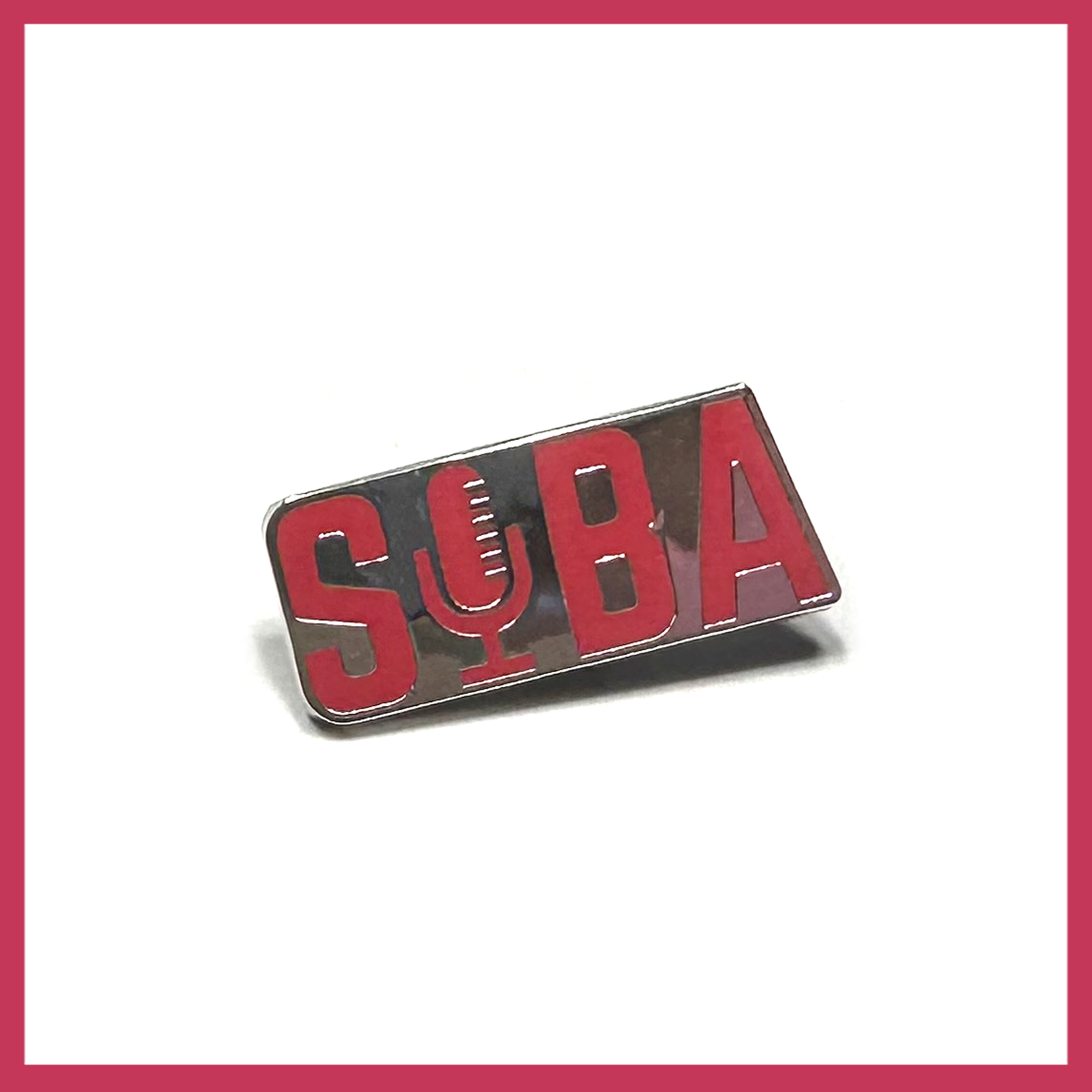 SOBA Logo Enamel Pin – V-Oshi