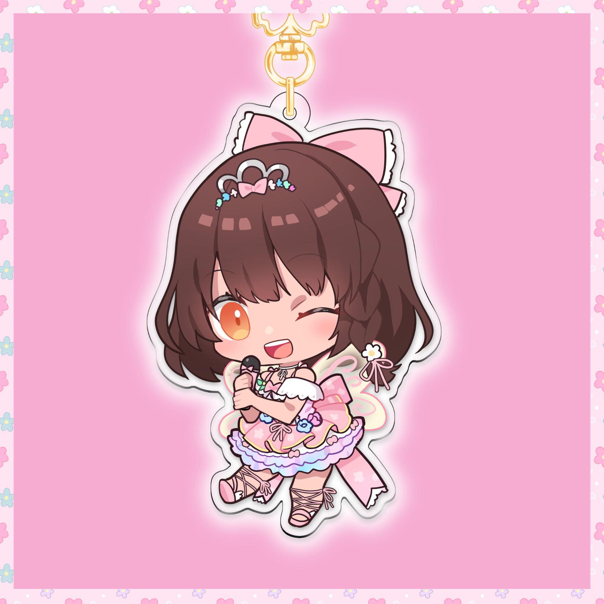 Feebee Debut Outfit Keychain – V-Oshi