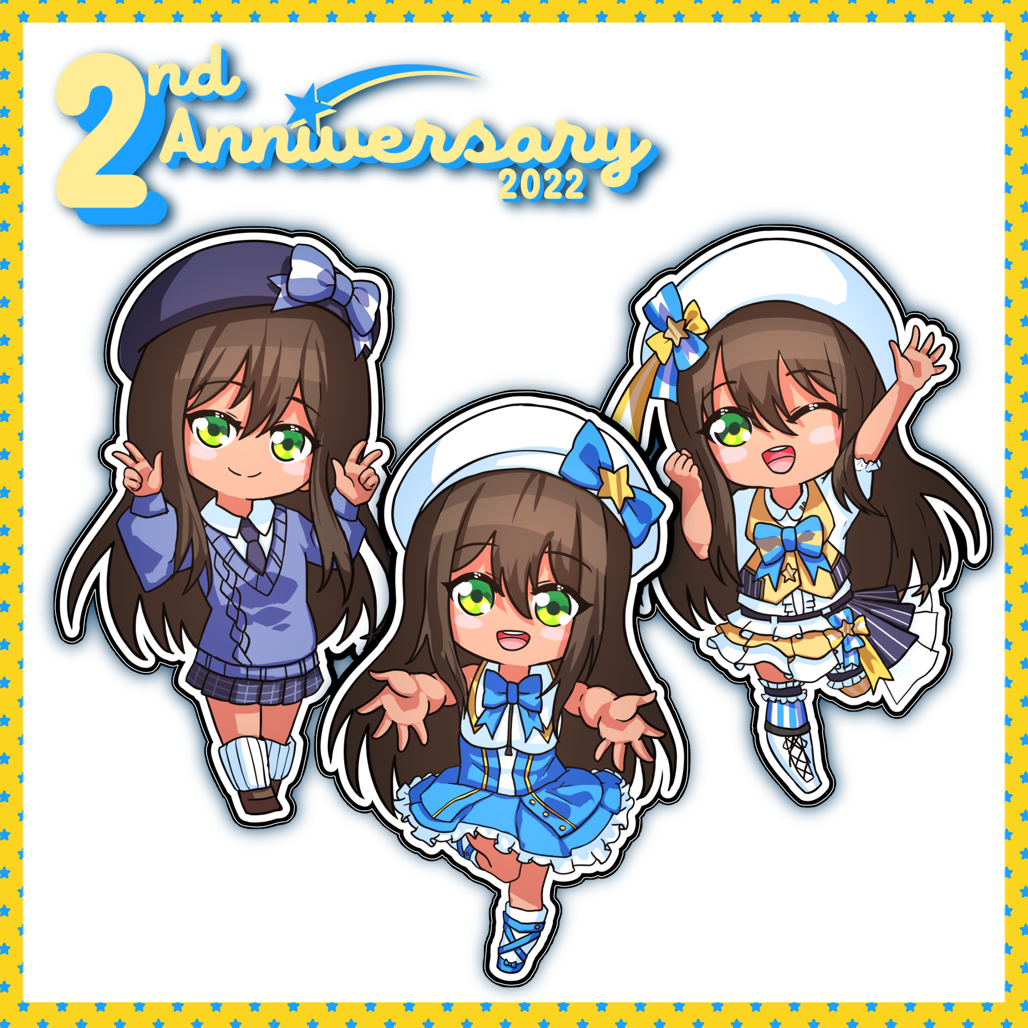 Nyaru Sticker Pack – V-Oshi
